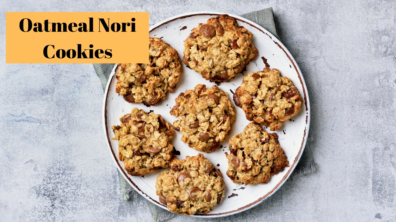 Oatmeal Seaweed Cookies | Irish seaweed | Wild Irish Seaweed