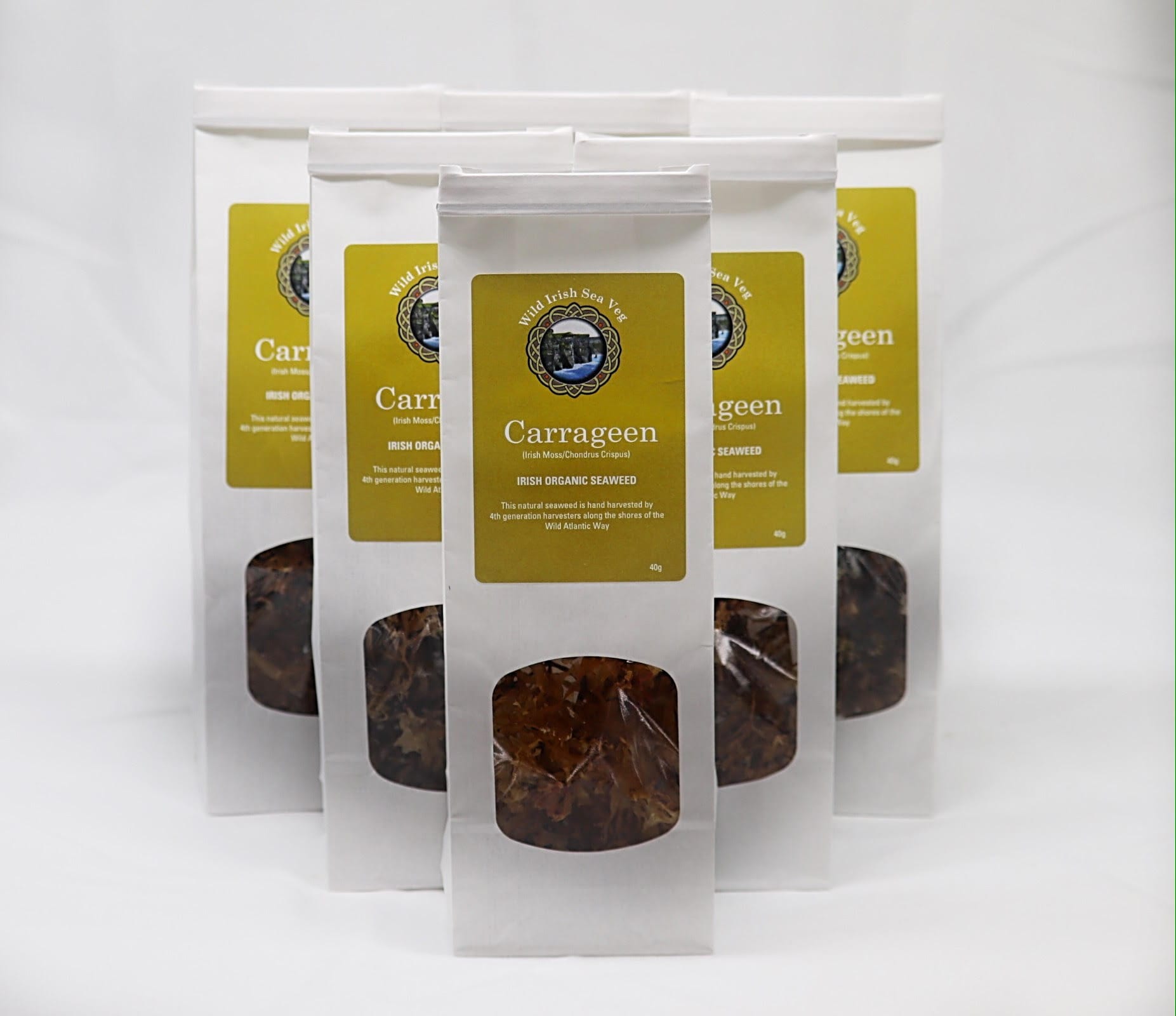 Carrageen 6 Pack Special - Wild Irish Seaweed | Organic Irish Seaweed ...